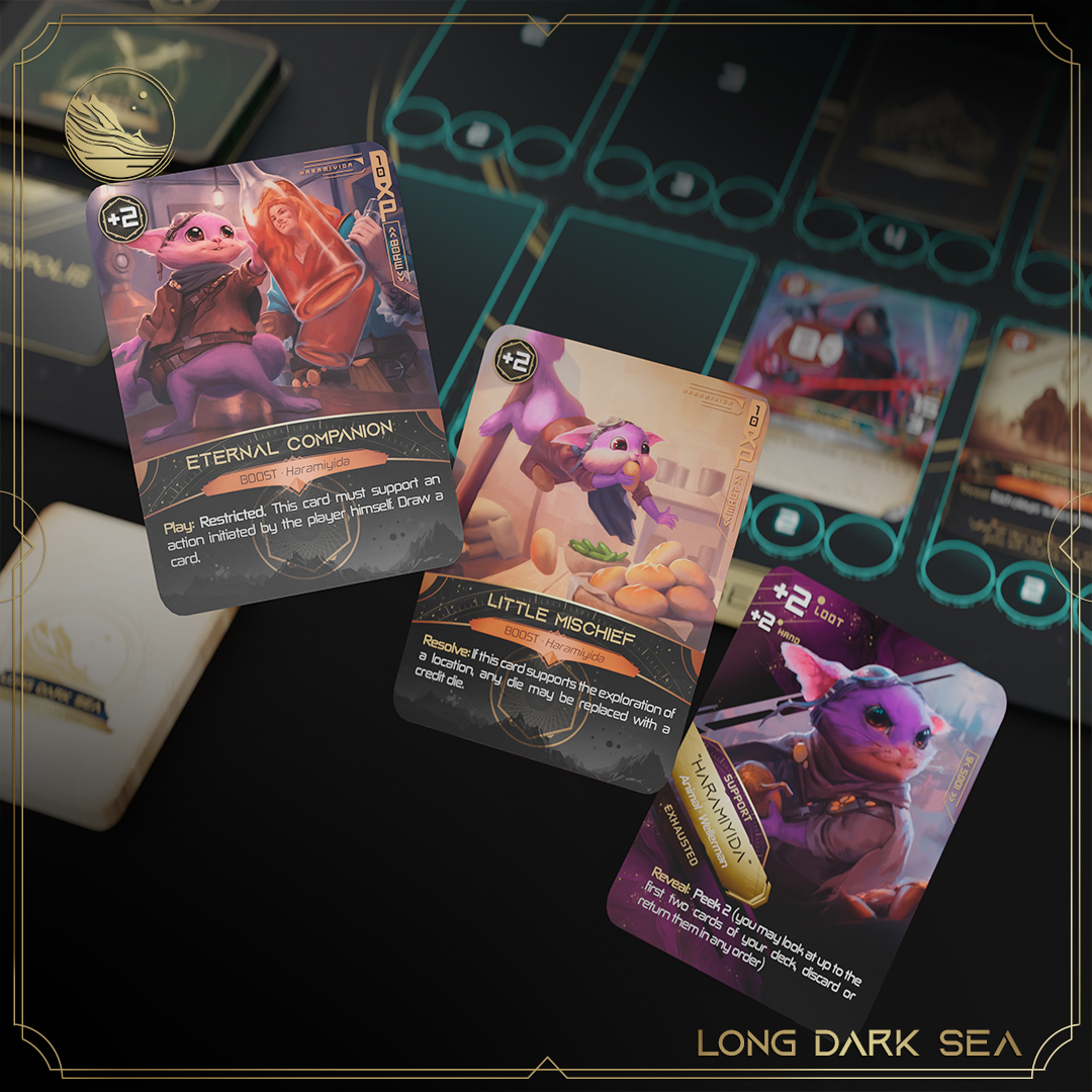 LONG DARK SEA by DELUSIO GAMES - How to Play #2 - Support Skills ...