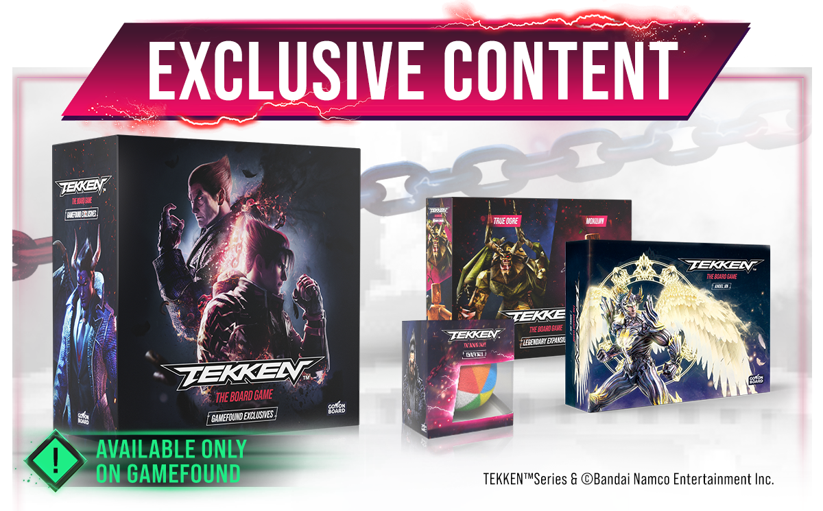 TEKKEN - The Board Game by Go On Board - Gamefound
