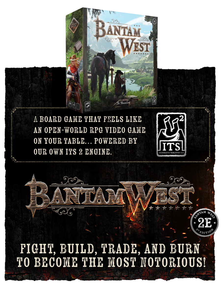 Bantam West (2E + Solo/Co-op) by Bantam Planet - Gamefound