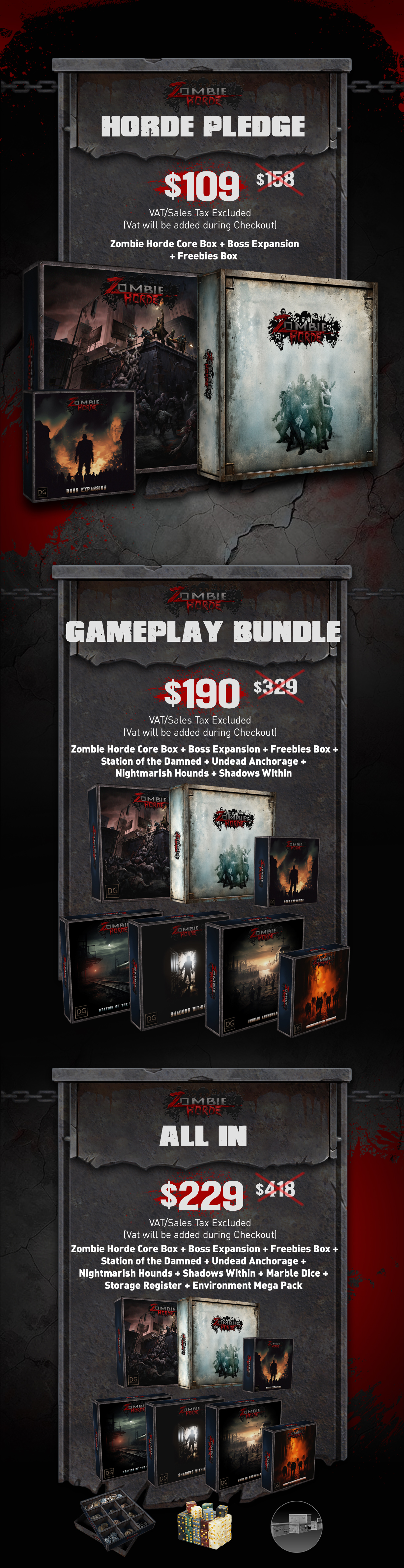 Zombie Horde by Dark Gate Games - Gamefound
