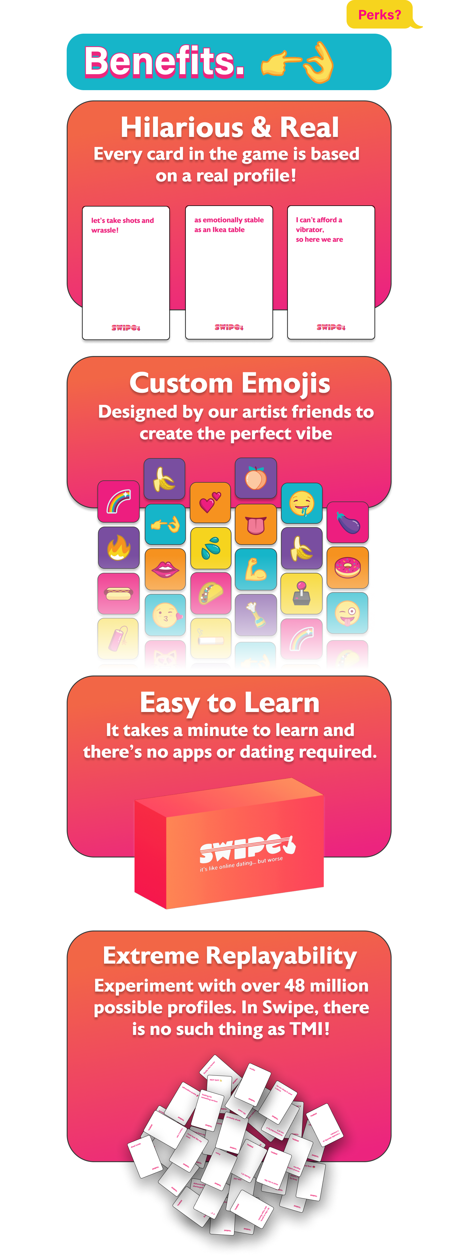 Swipe: a card game thats like online dating... but worse by Wigsphere ...