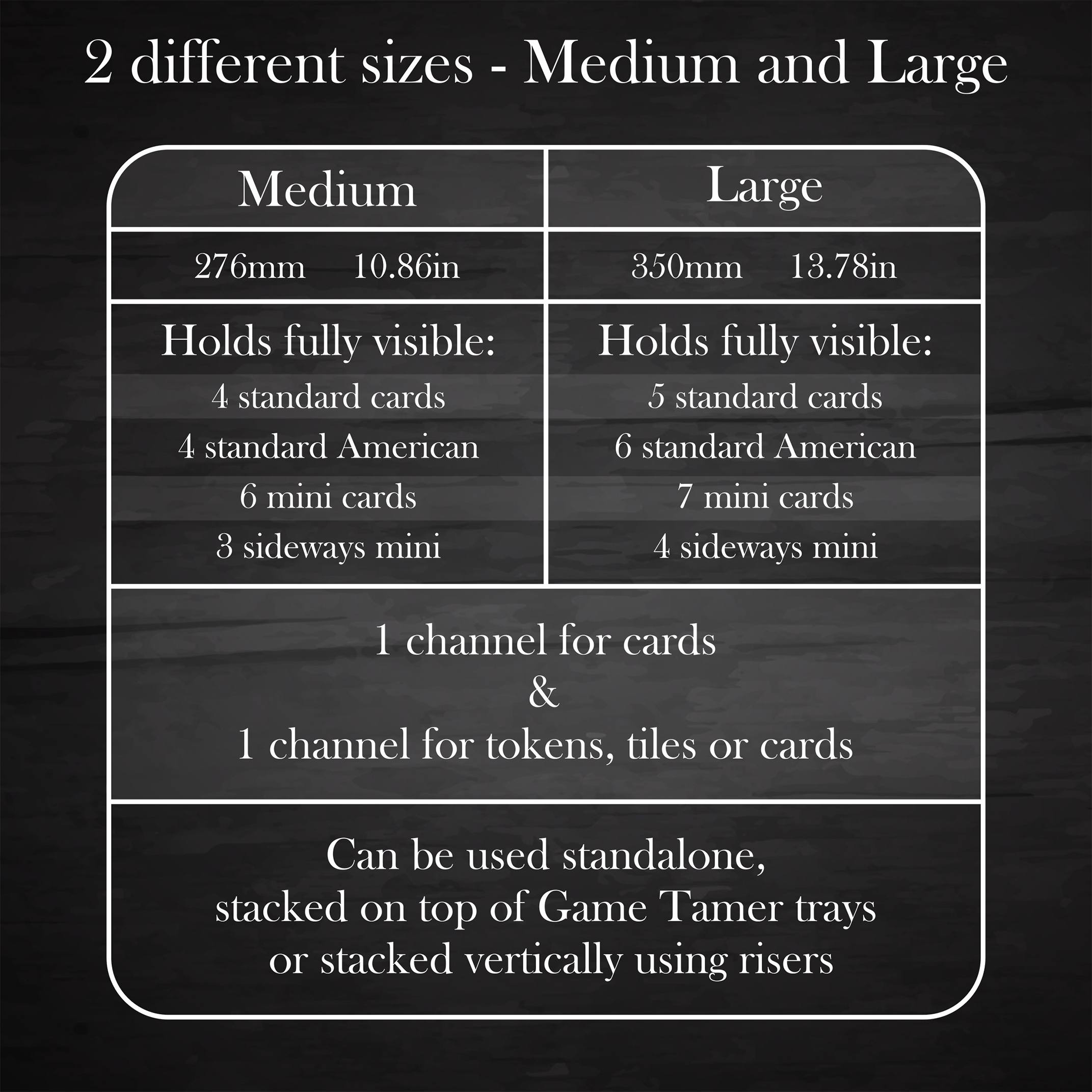 Game Tamer Trays by Game Tamer - Gamefound