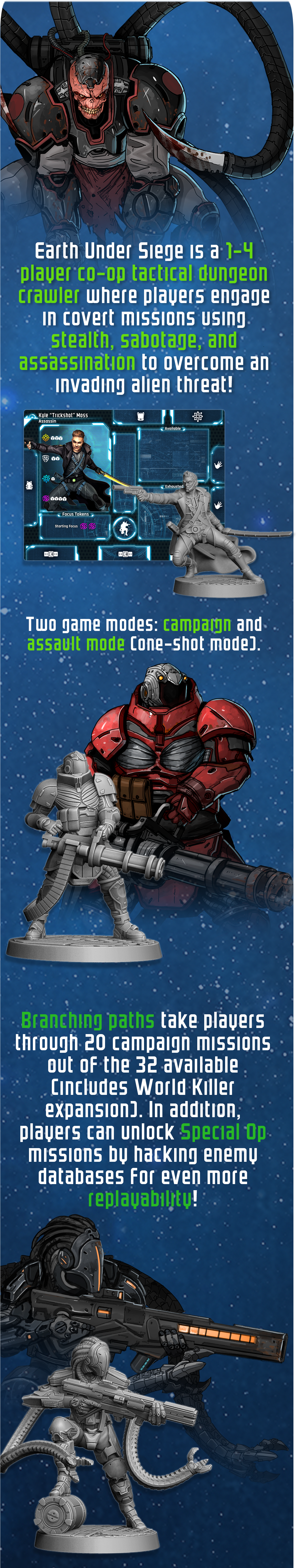 Earth Under Siege: Flashpoint Reprint plus Nemesis Expansion by Dark ...