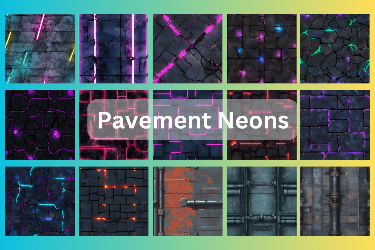 1600 Sci-Fi Textures, 550 Isometric Assets for Map Making and 1870 Sci ...