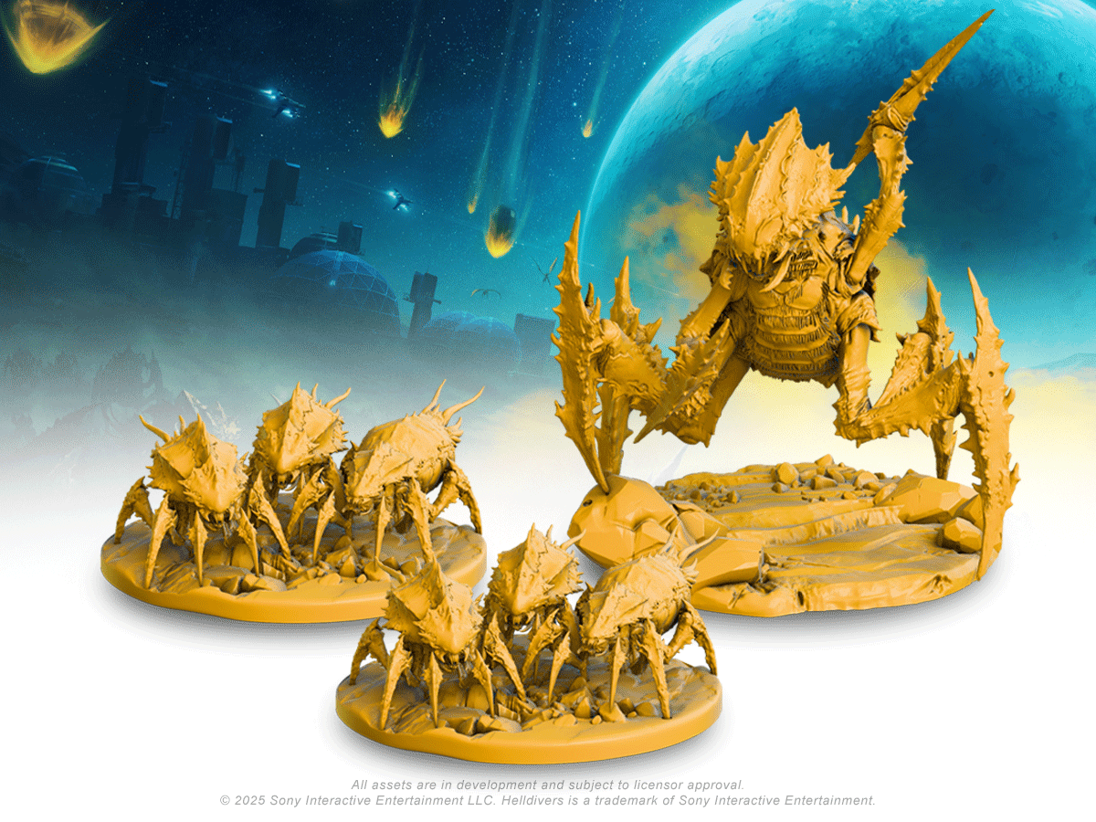 HELLDIVERS 2: The Board Game by Steamforged Games - Enemies of Super ...