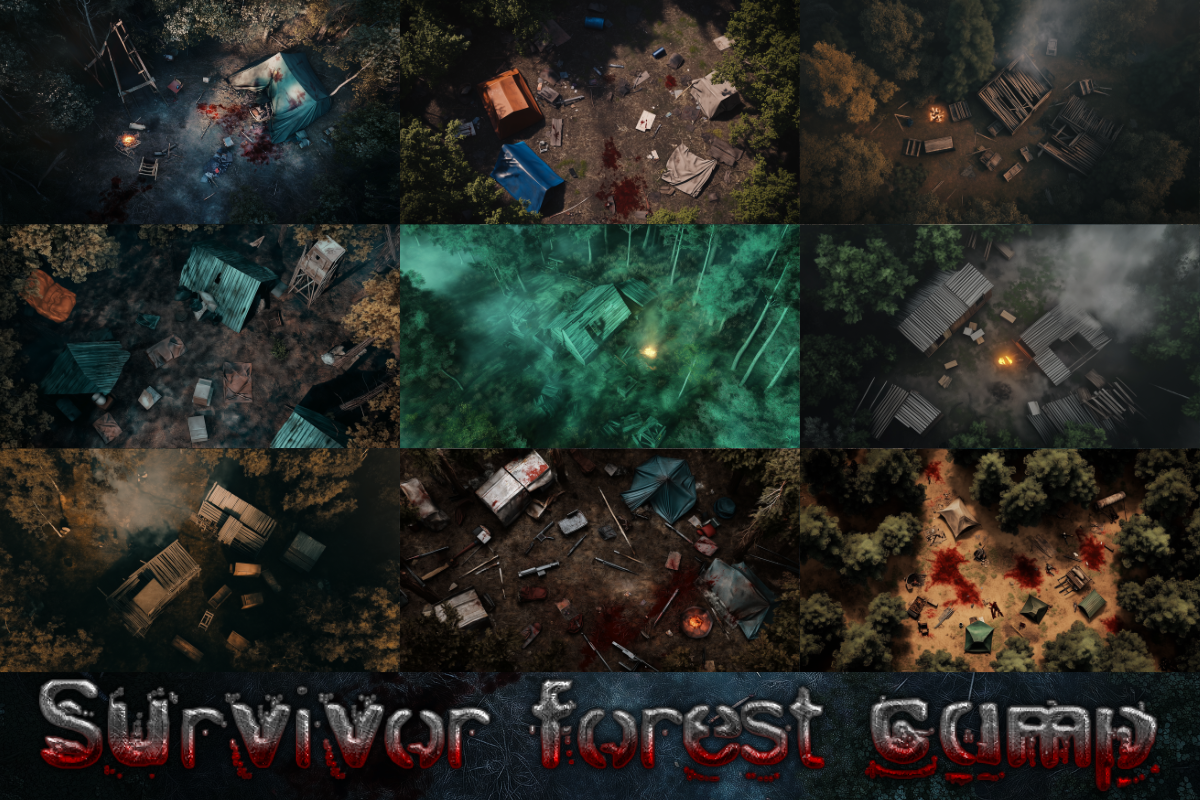 After the Fall: 700 Post-Apocalyptic Battle Maps by Agnesagraphic ...