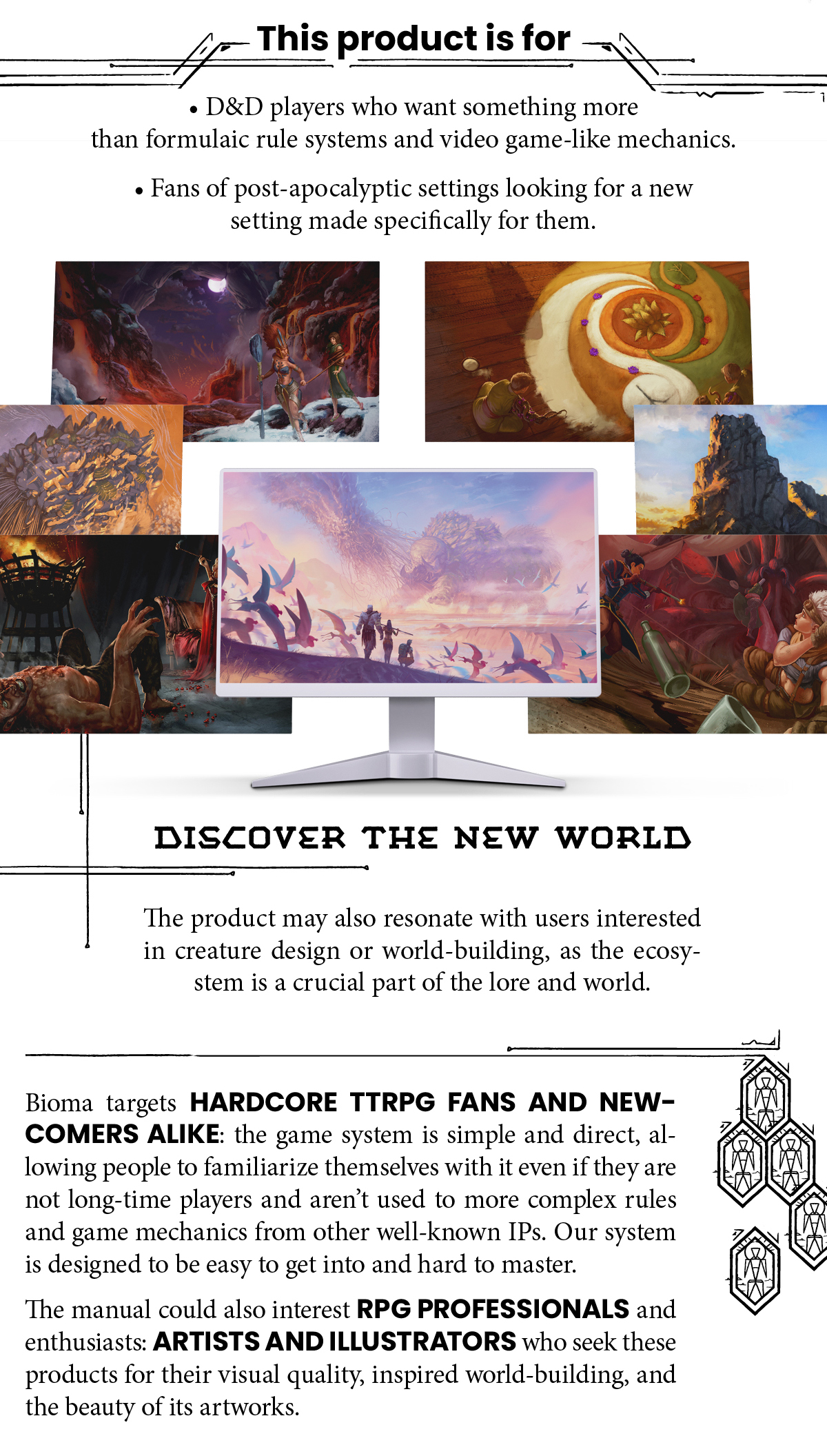 Bioma - The Roleplaying Game by Grim Moon Studio - Gamefound