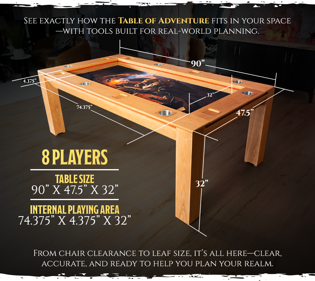 The Table of Adventure: The Official Dungeons and Dragons Game Table by ...