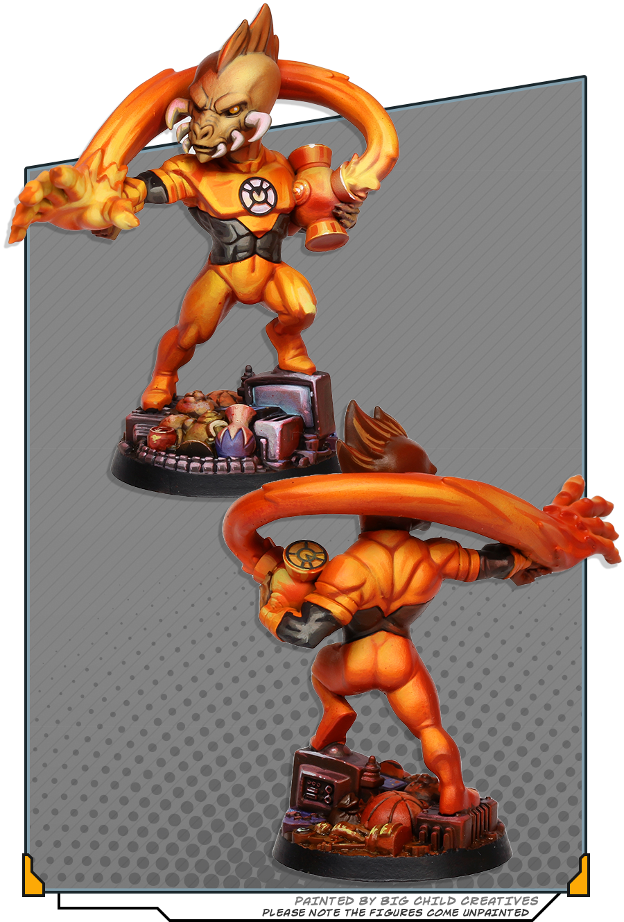 DC Super Heroes United by CMON - War of Light + Conqueror Pledge ...