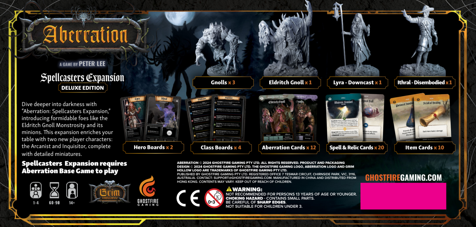 Aberration by Ghostfire Gaming - October Production Update - Gamefound