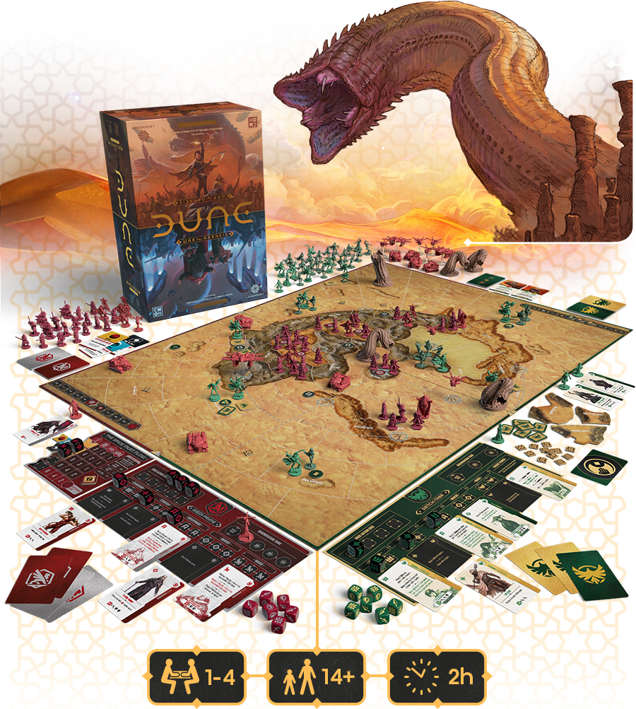 Dune: War for Arrakis - Desert War by CMON - Gamefound