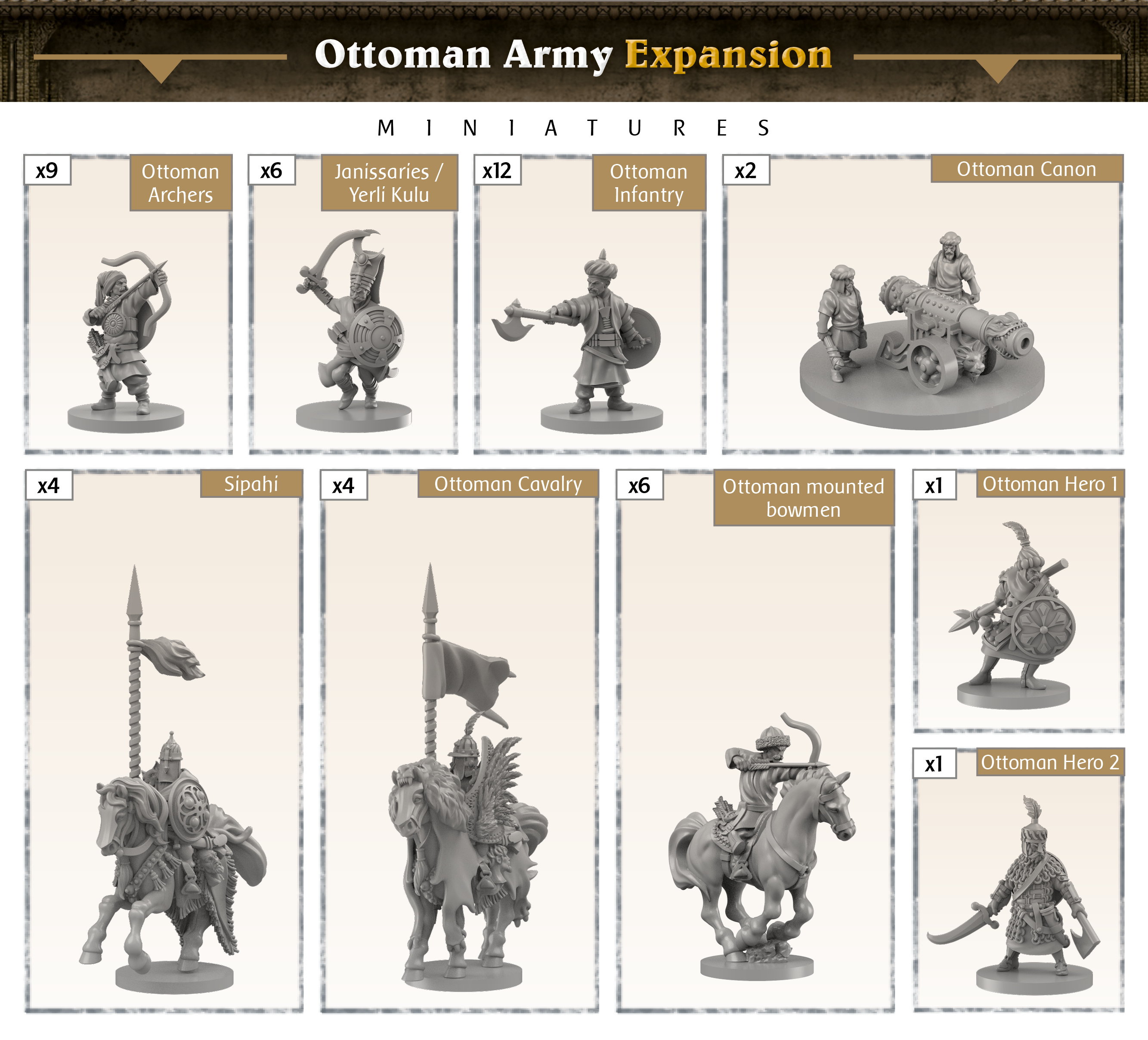 Time of Legends: Joan of Arc 1.5 by Mythic Games - Ottoman Army ...