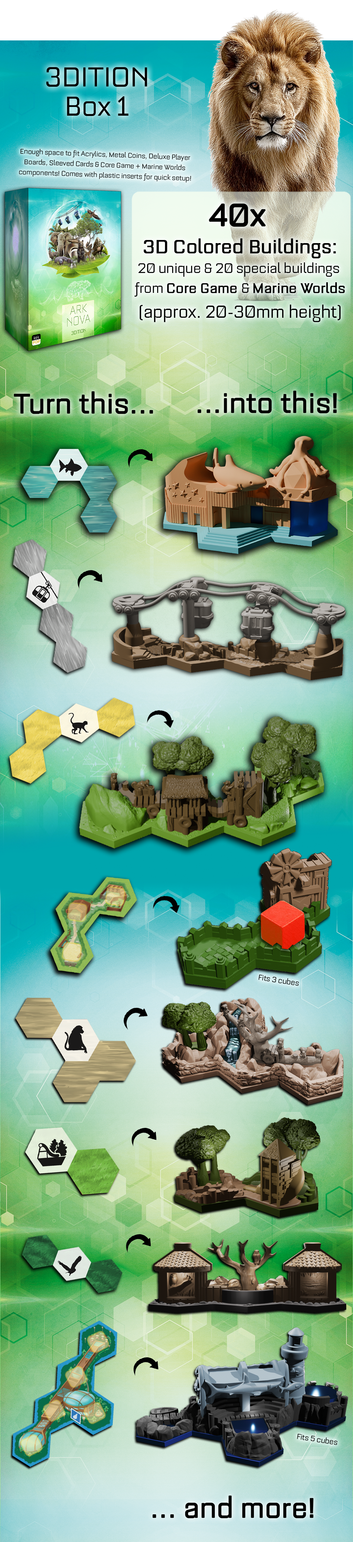 ARK NOVA - 3DITION by Kekpop Spiele - Gamefound