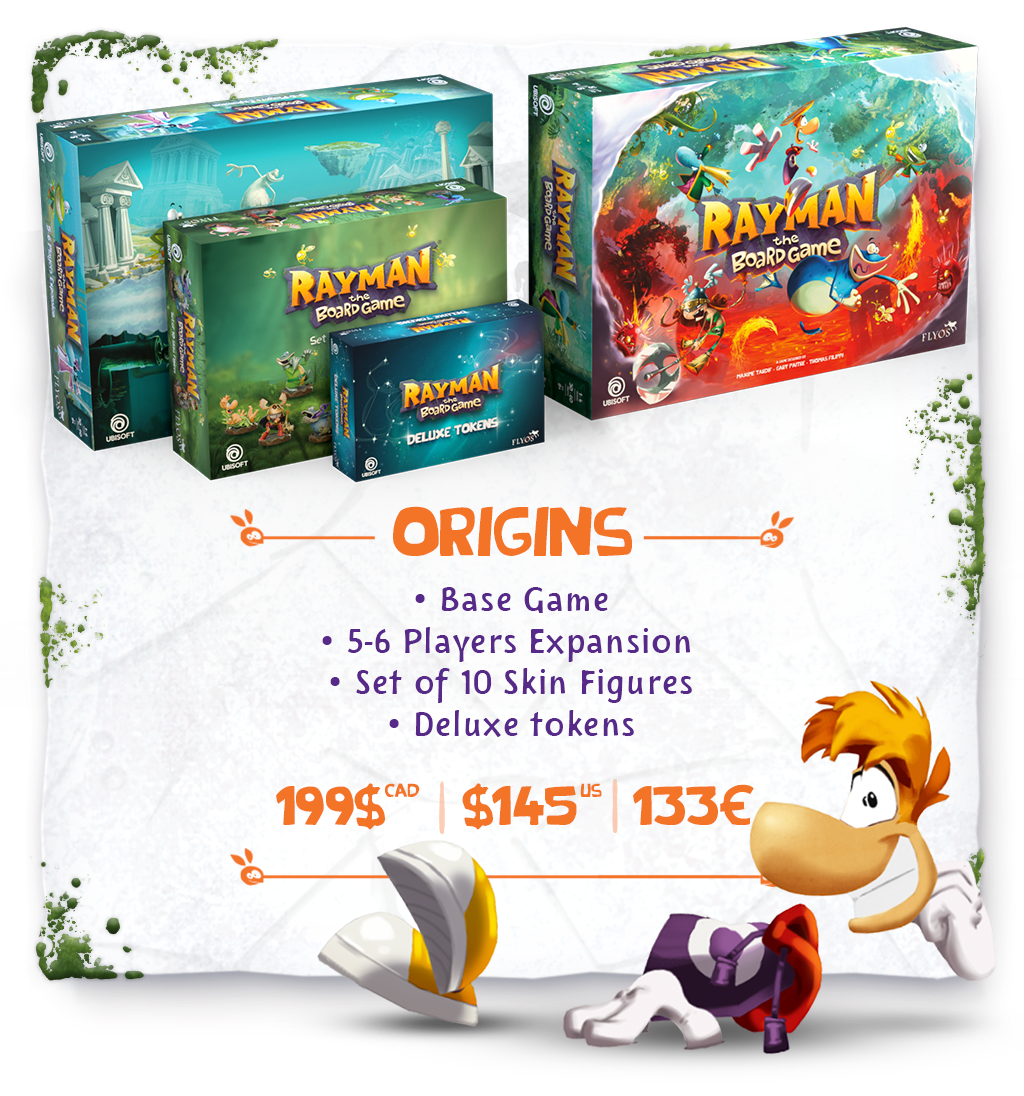 Rayman The Board Game by FLYOS - Gamefound