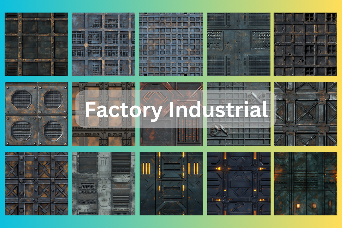 Sci Fi Building Texture Map