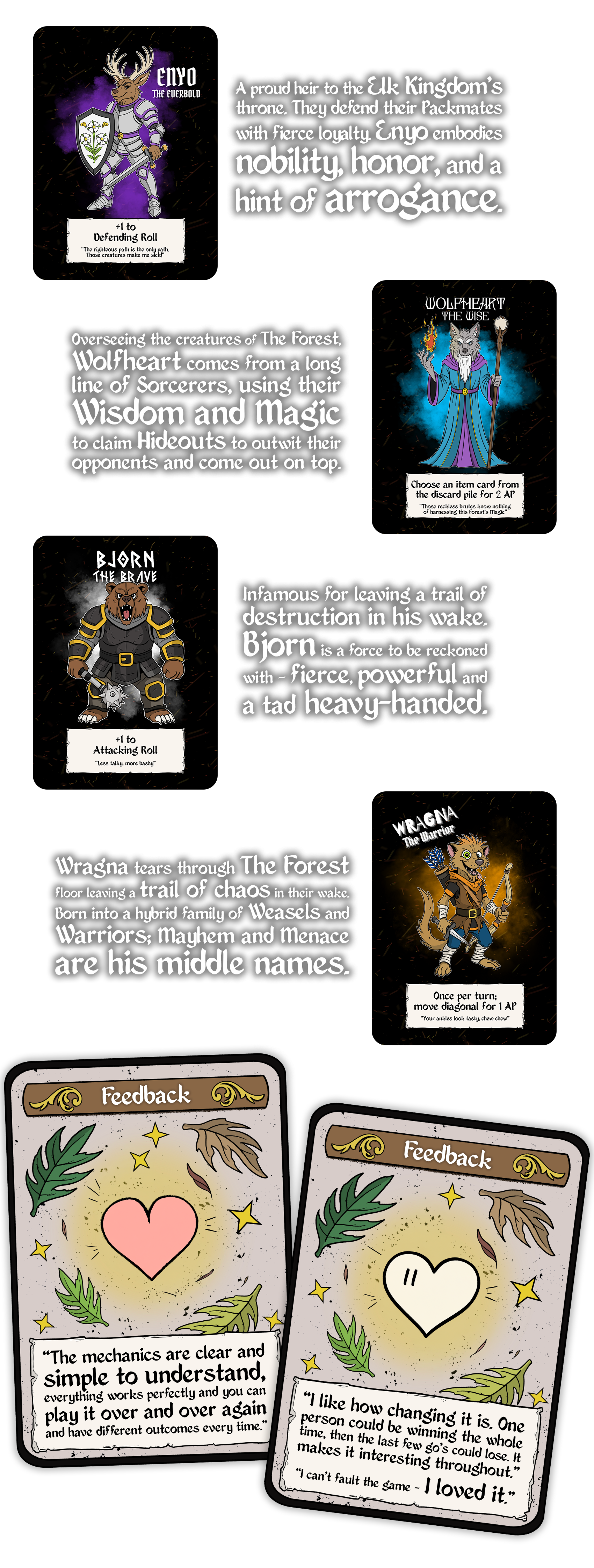 Hideouts: Legends of The Forest by Weasel & Wolf - Gamefound