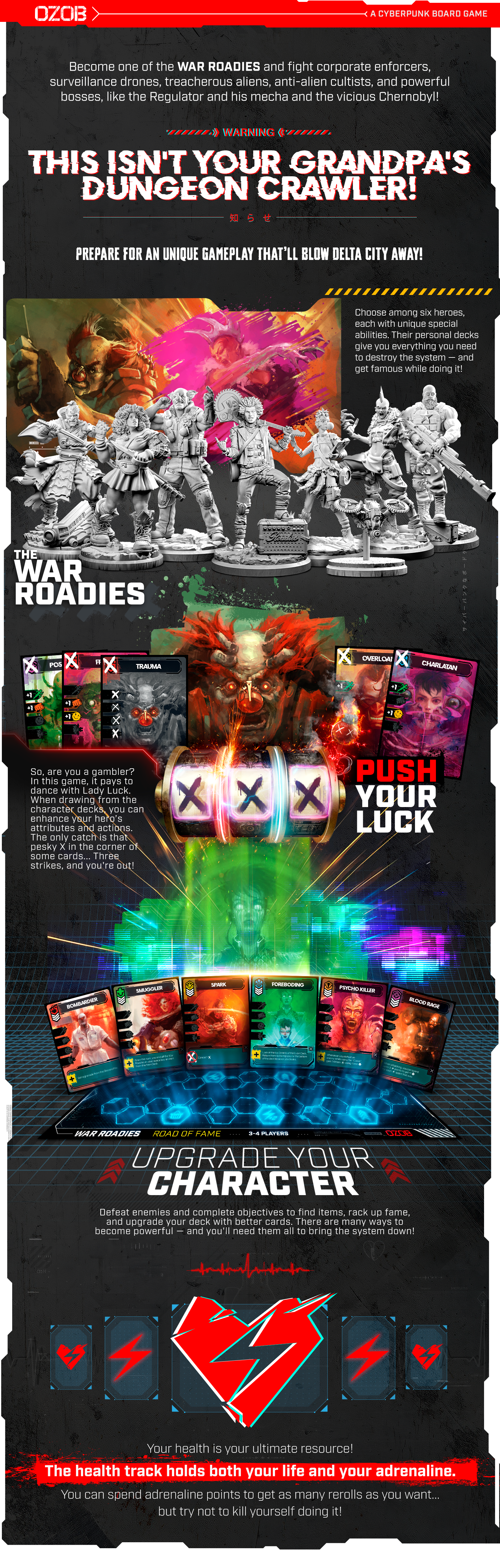 Ozob: A Cyberpunk Board Game by Nonsense Creations - Gamefound