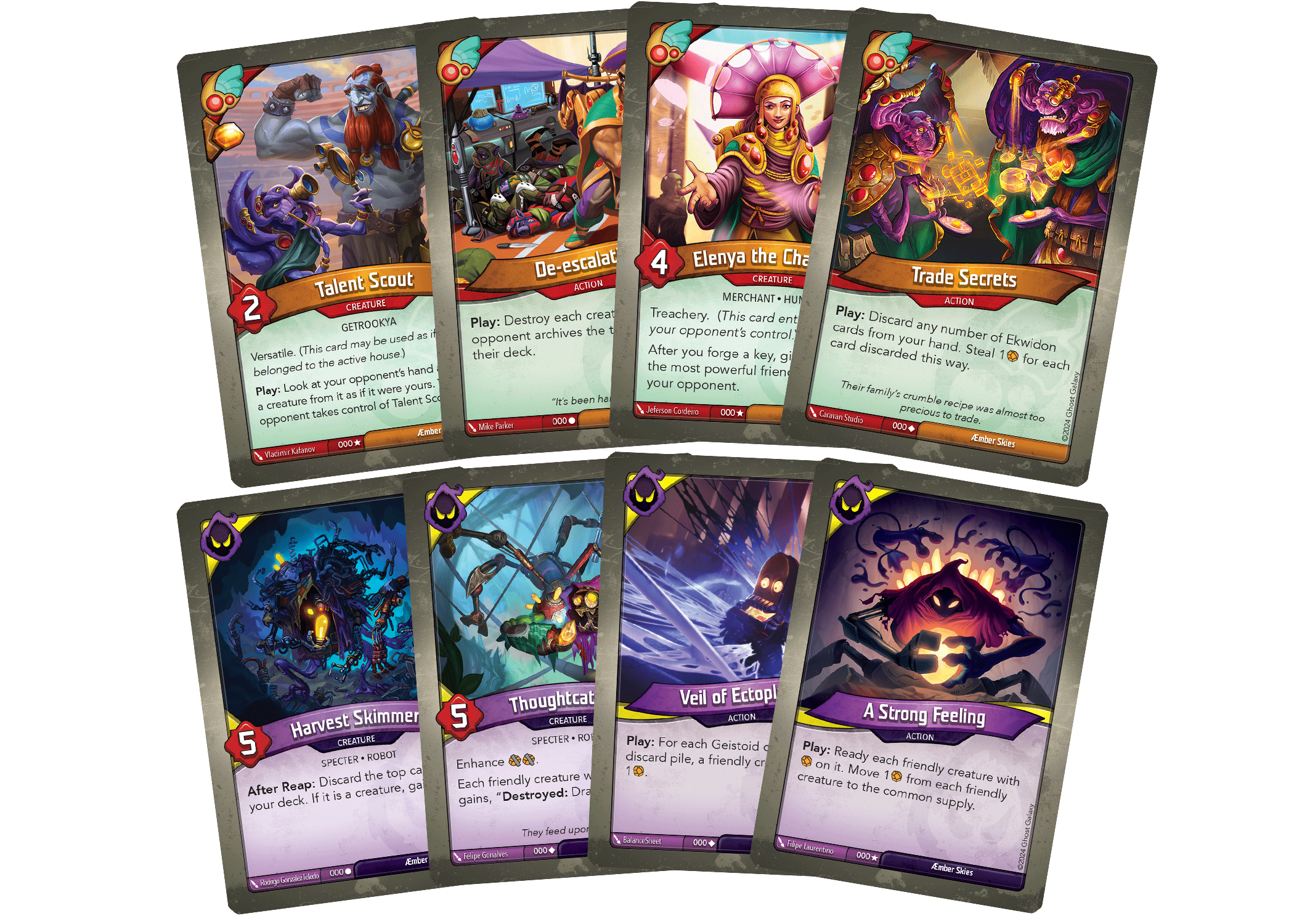 KeyForge: Æmber Skies by Ghost Galaxy - Sailing the Æmber Skies with ...