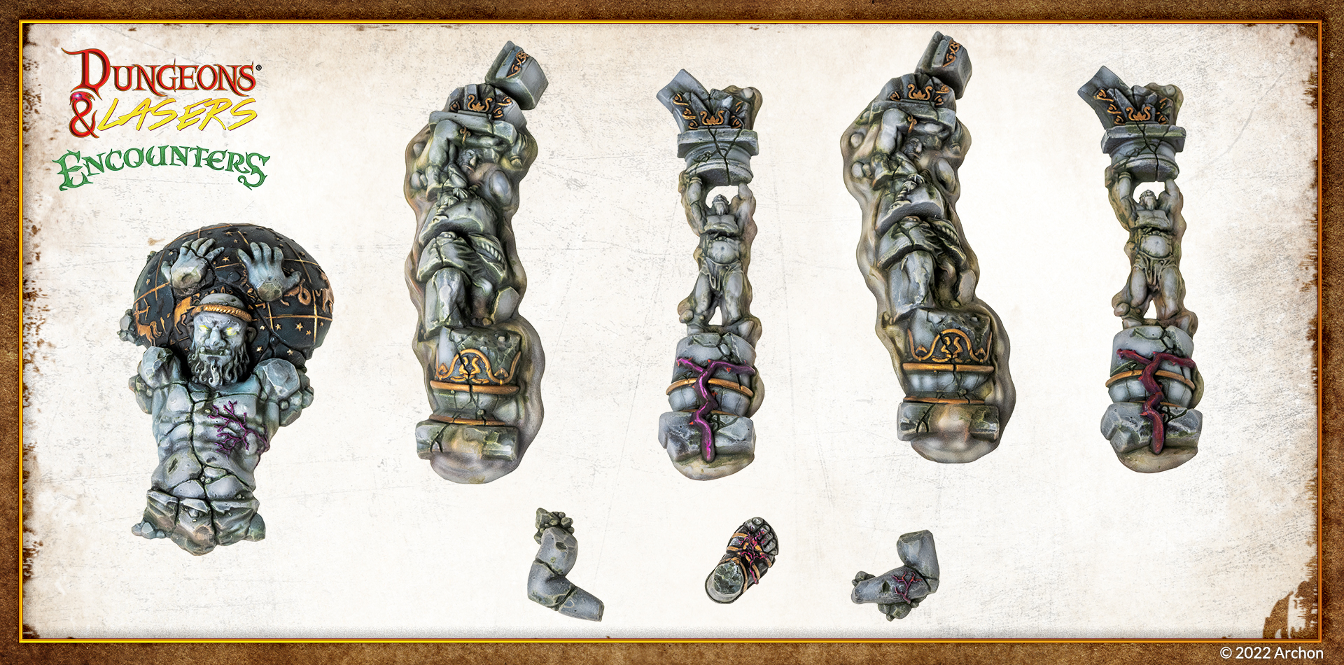 Dungeons & Lasers: Encounters by Archon Studio - Shipping Info ...