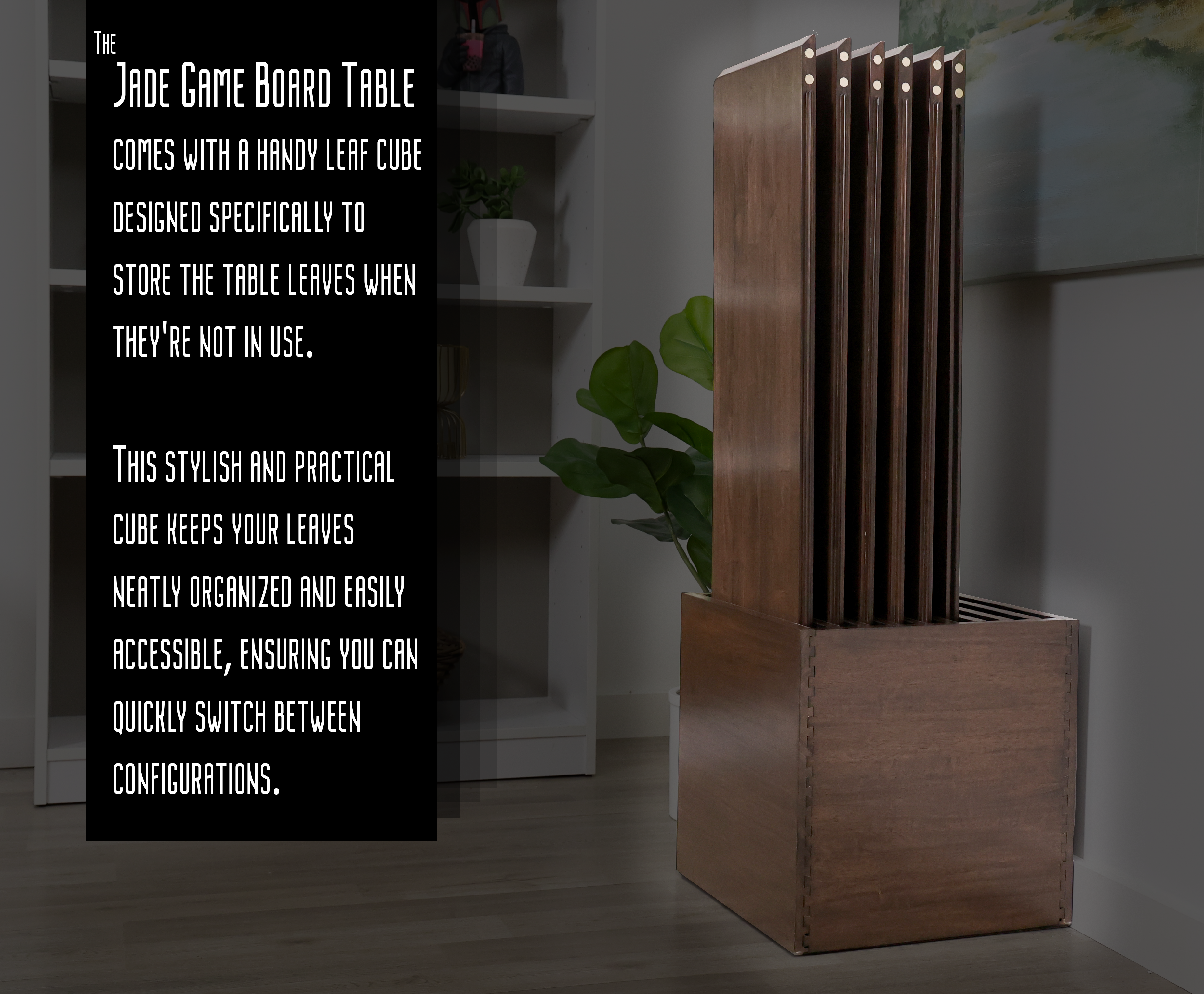 The Jade Board Game Table Redux by Moon Rabbit Tables - Gamefound