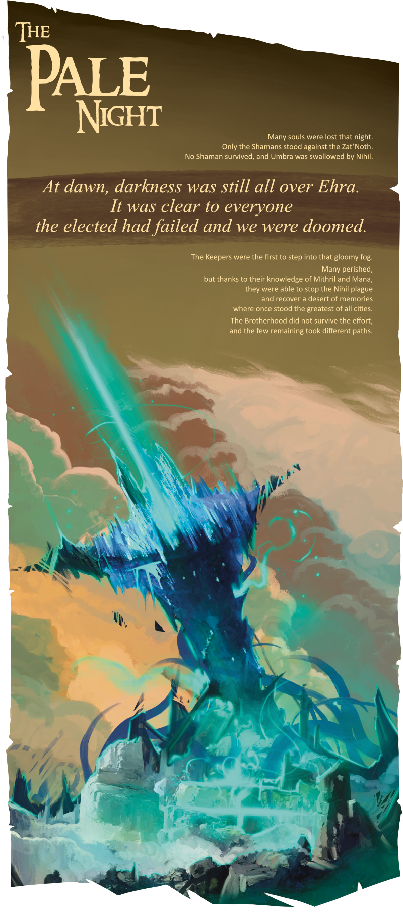 Legends of Void by Twoidgames - Chronology of the Outer Lands - Gamefound