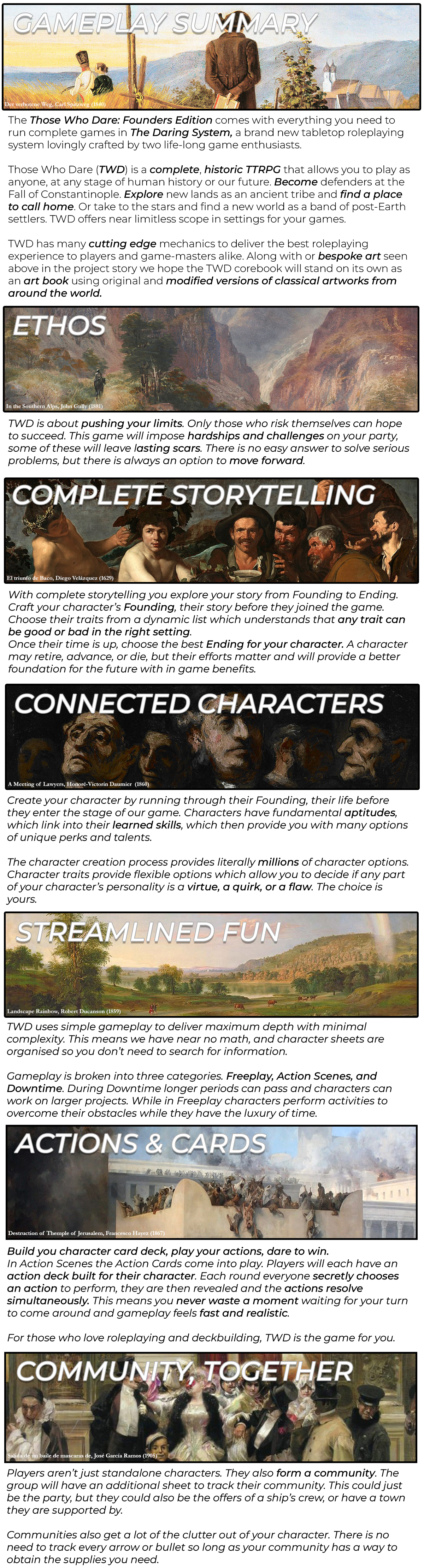 Those Who Dare: Founder's Edition by Friends of the Table