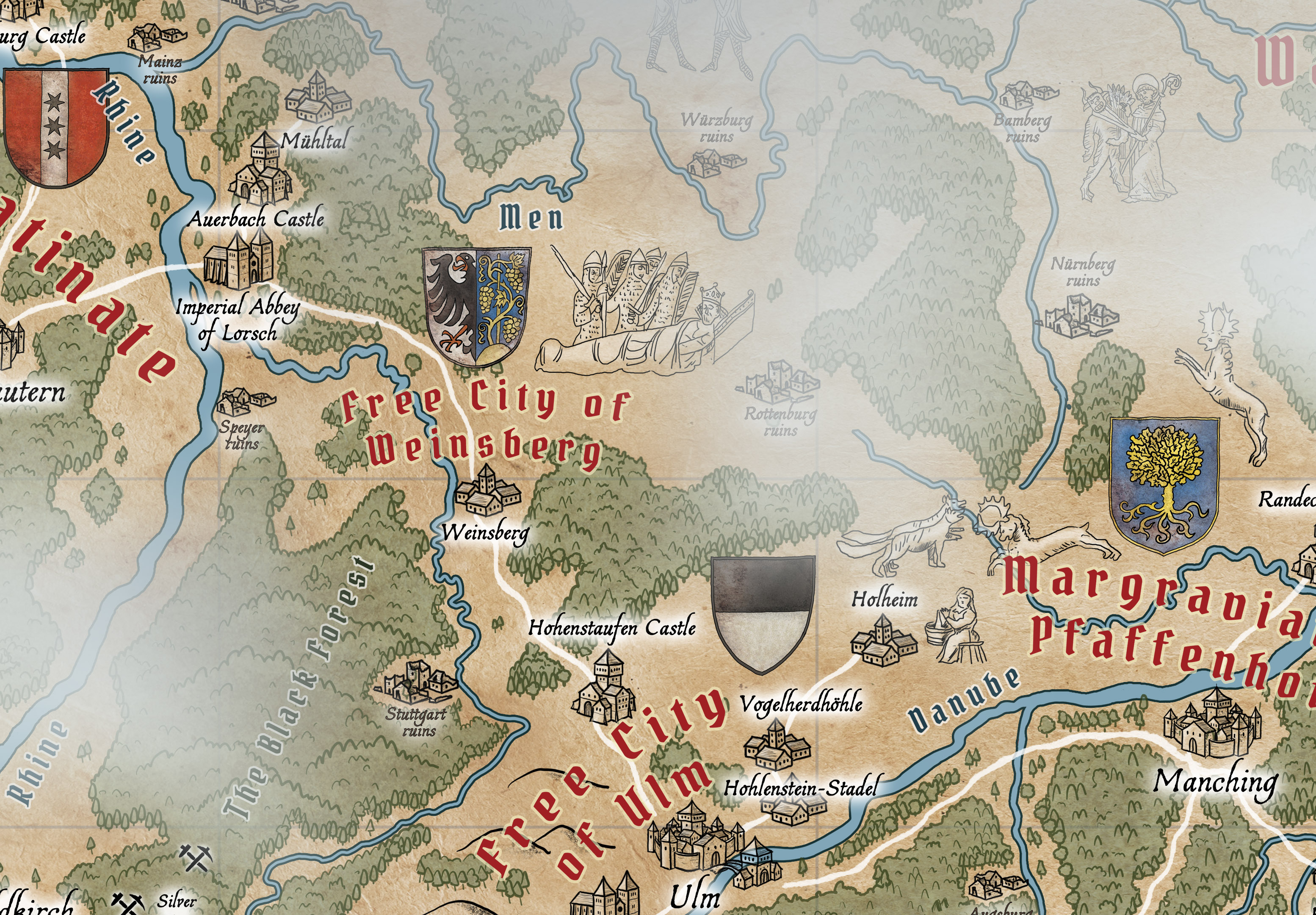 The Hunters A. D. 1492 by Officina Monstrorum - News #7! - Gamefound