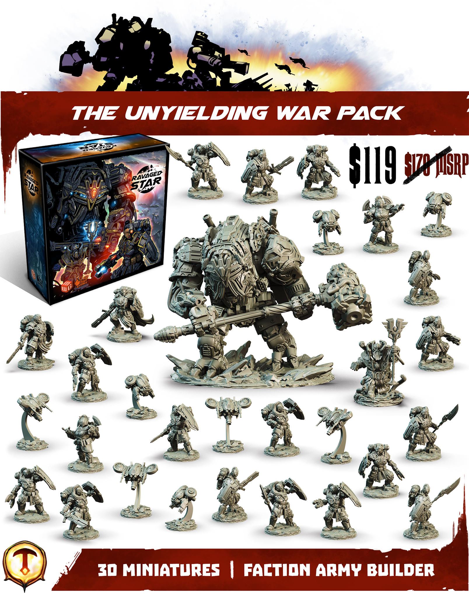 Ravaged Star: Tabletop Miniature Wargame by MiniWarGaming - Gamefound