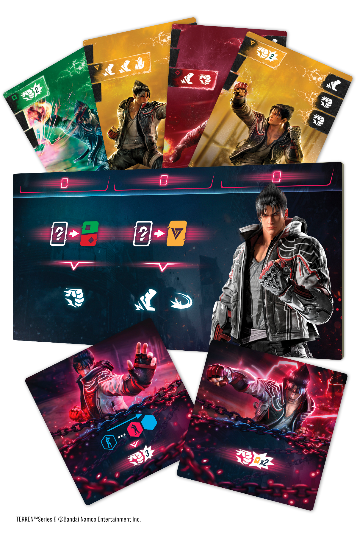 TEKKEN - The Board Game by Go On Board - How to Fight and WIN? - Gamefound