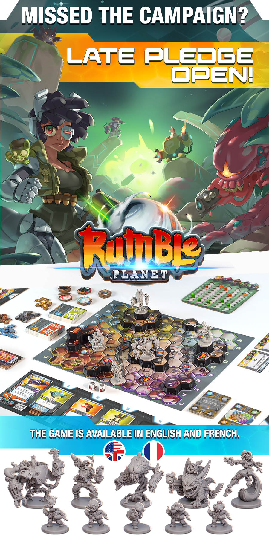 Rumble Planet by Ankama Boardgames - Gamefound
