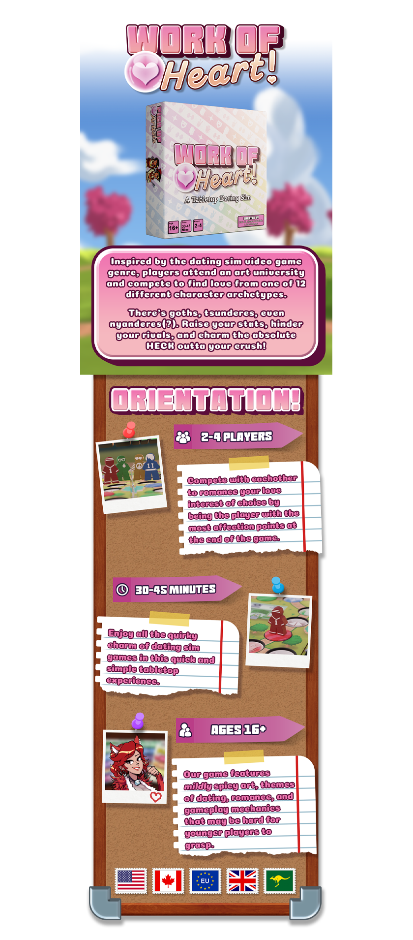 Work of Heart! pledge manager by Chris "DROMS MEDIA" Eli - Gamefound