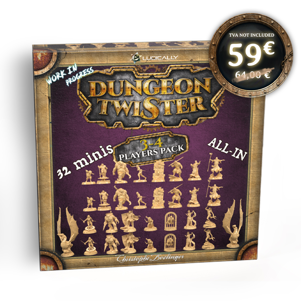 Dungeon Twister 20th Anniversary Edition by ludically - First 24 hours within the Dungeon ...