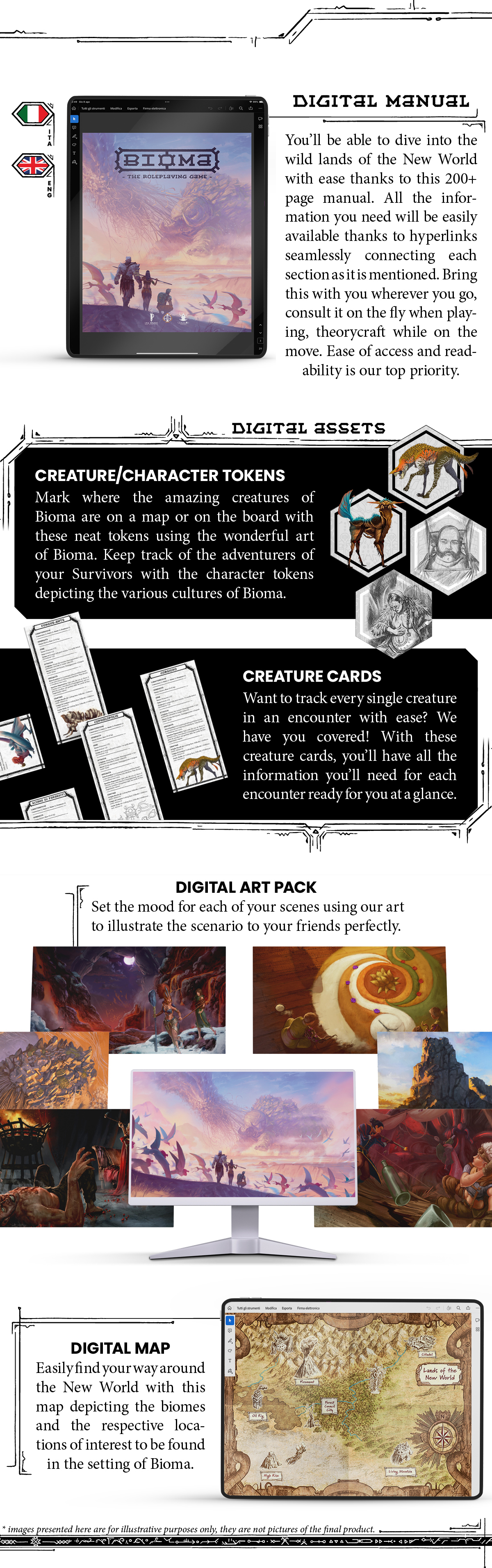 Bioma - The Roleplaying Game by Grim Moon Studio - Gamefound