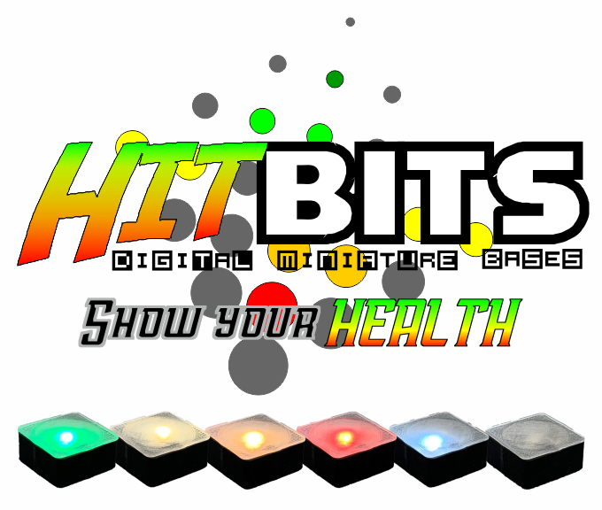 HitBits: Digital Miniature Bases for your TTRPG! by THEORYCRAFT - Gamefound