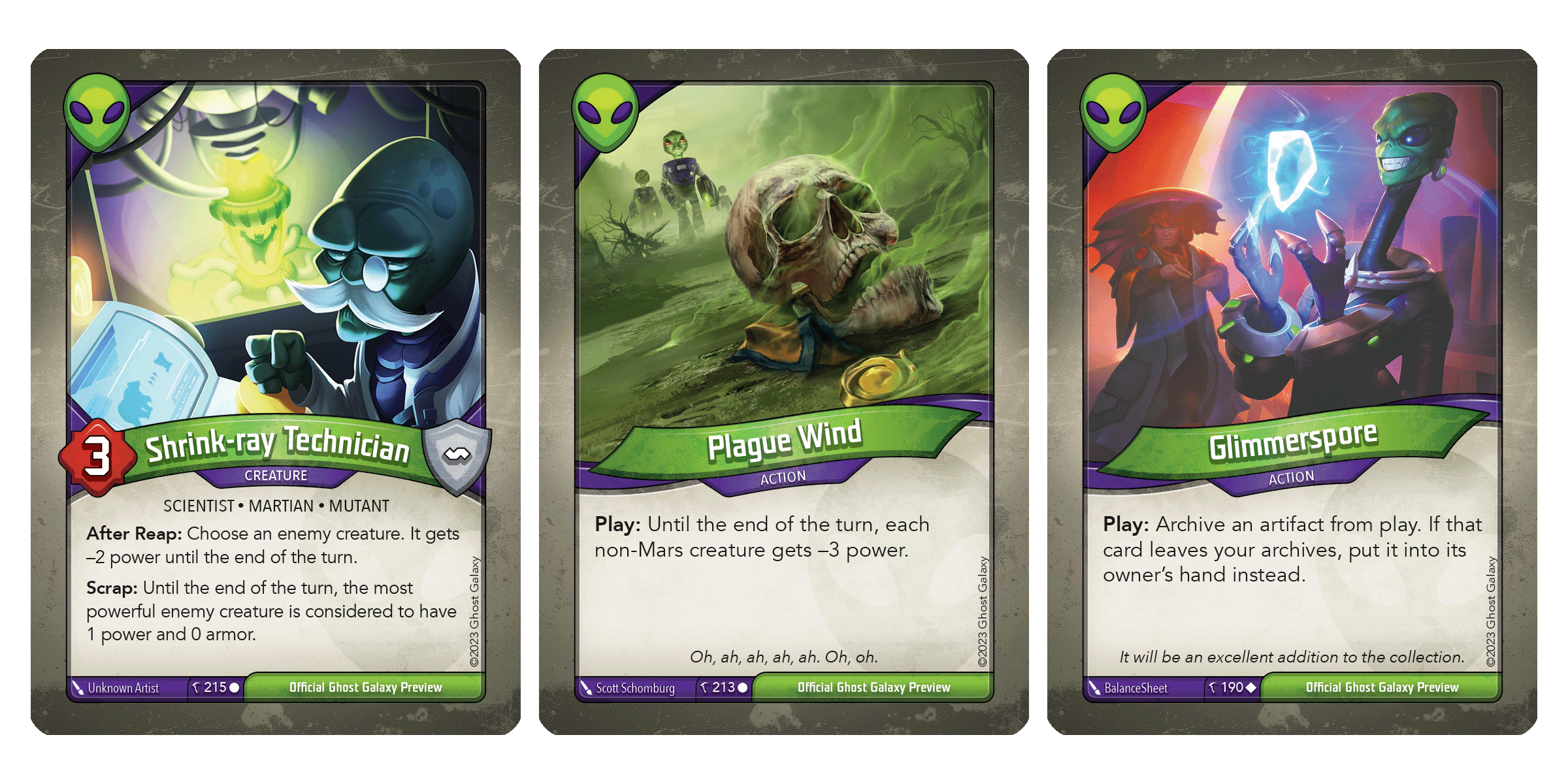 KeyForge: Grim Reminders by Ghost Galaxy - Previewing Mars and Star ...