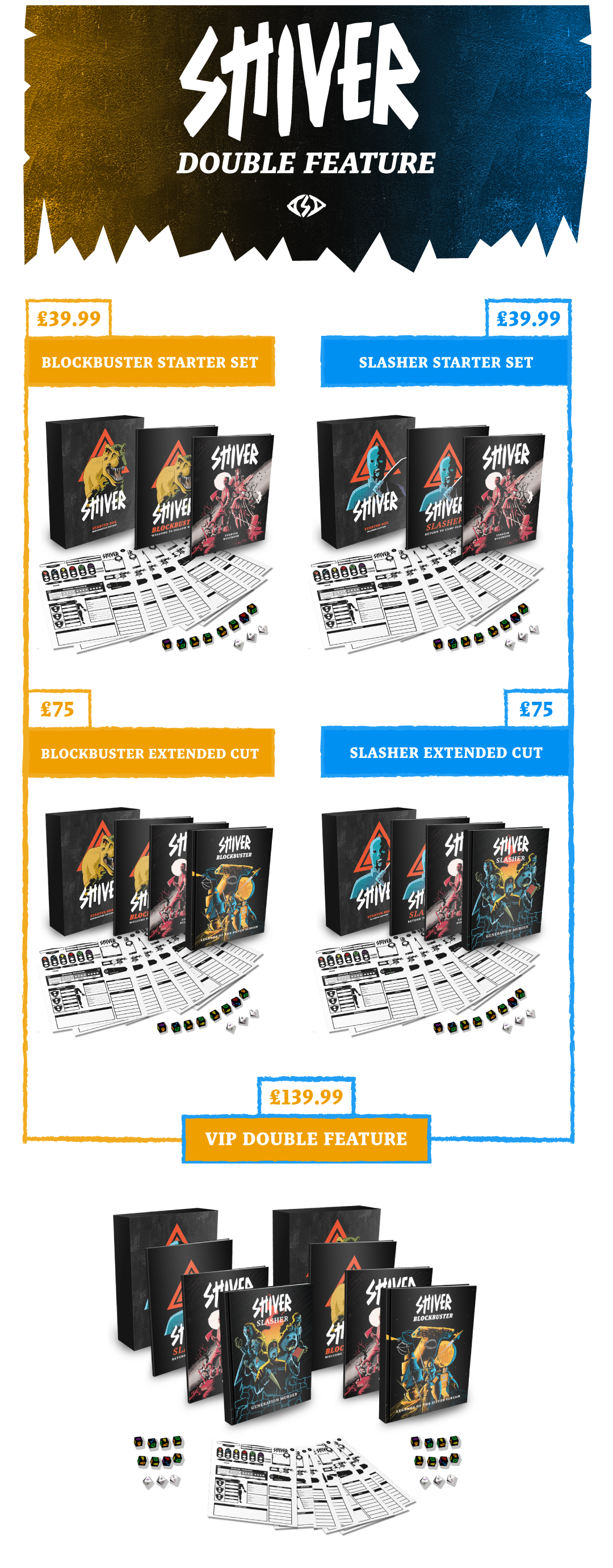 SHIVER: Double Feature by Parable Games - Gamefound