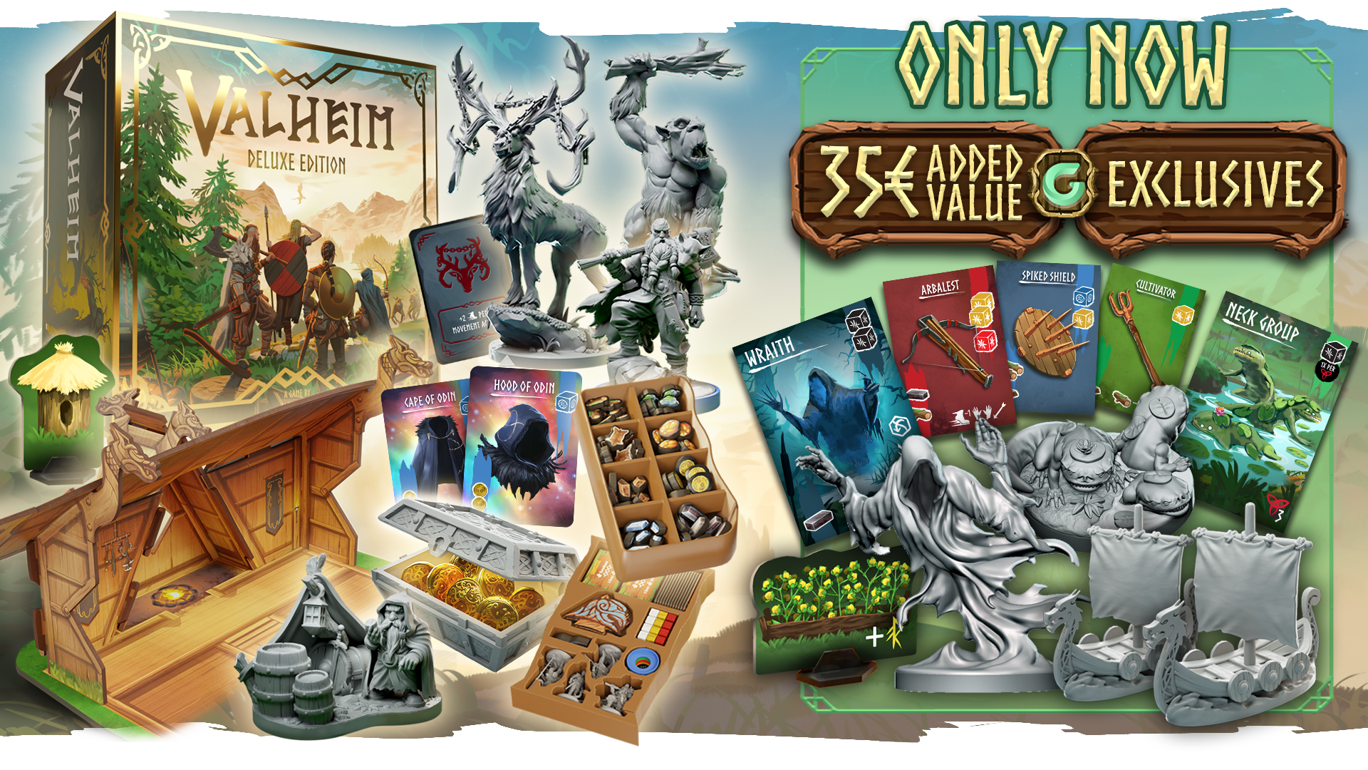 Valheim: The Board Game by MOOD Publishing - FINAL CALL TO BACK VALHEIM ...