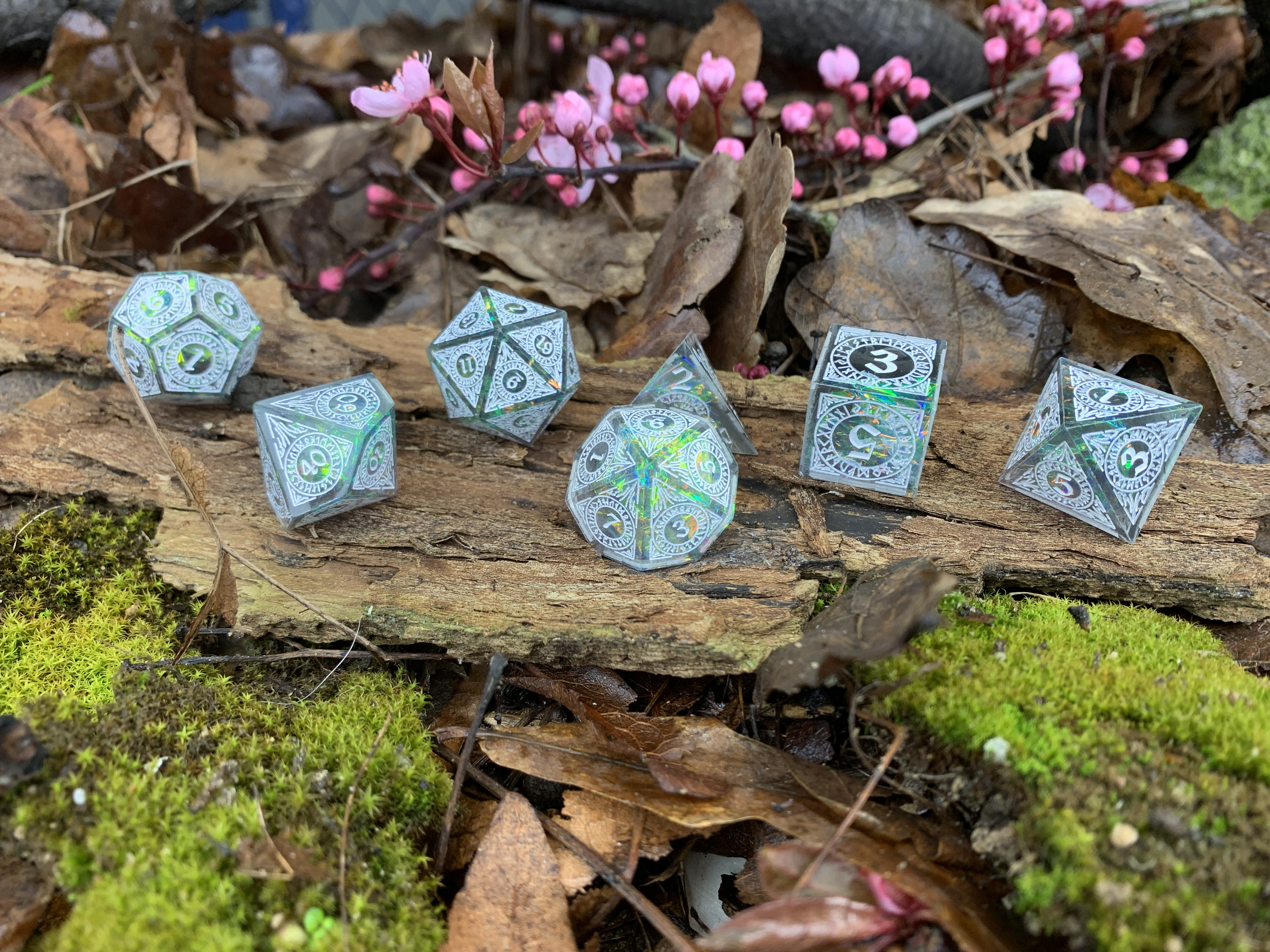 Solid Wood Dice Advent Calendar by Fandomonium - Gamefound