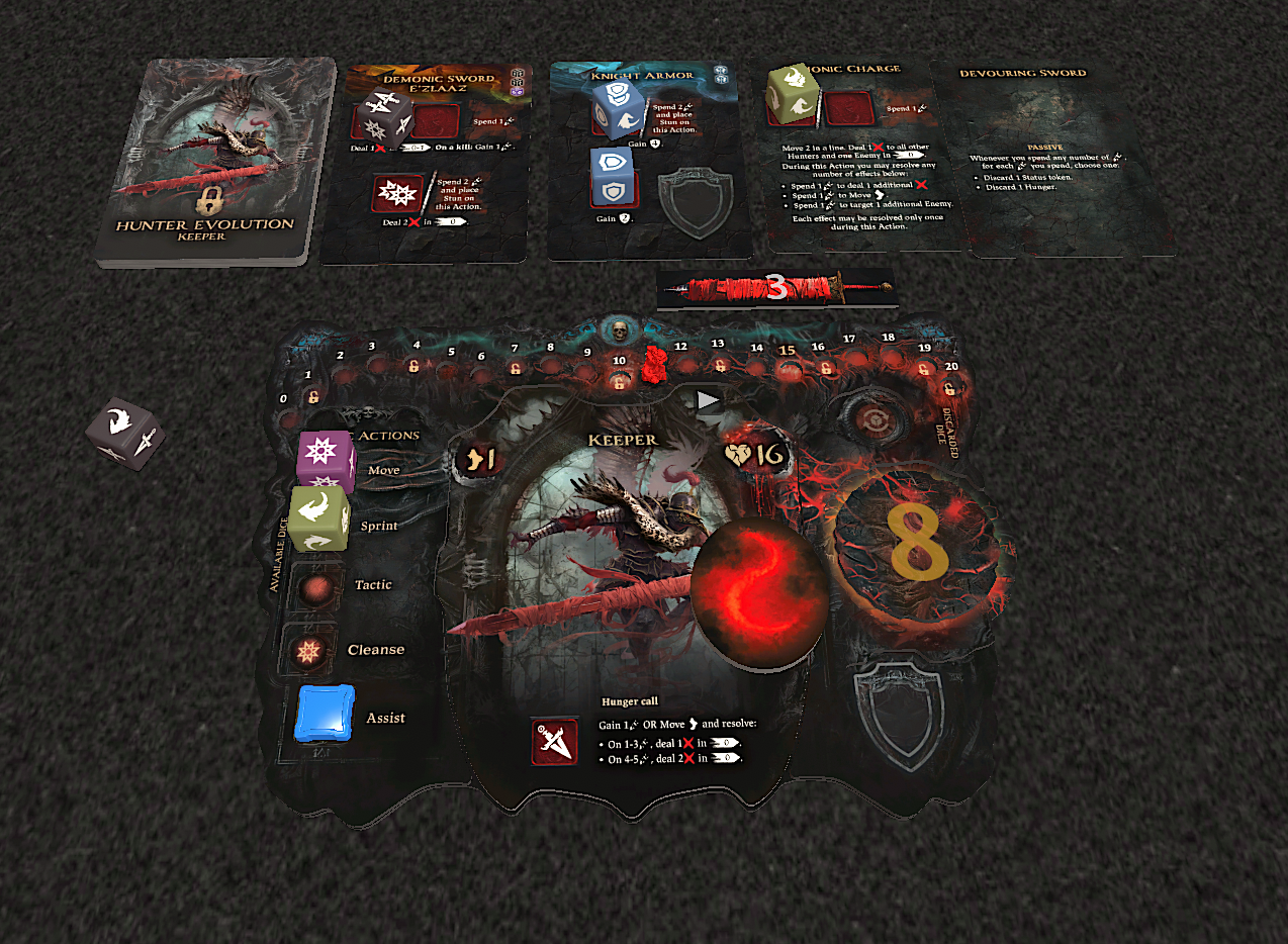 Grimcoven by Awaken Realms - Development update #3 / TTS mod is here! - Gamefound