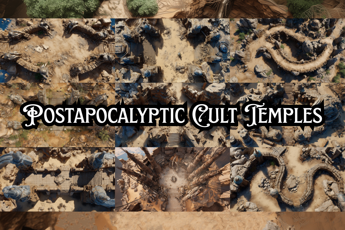 After the Fall: 700 Post-Apocalyptic Battle Maps by Agnesagraphic ...