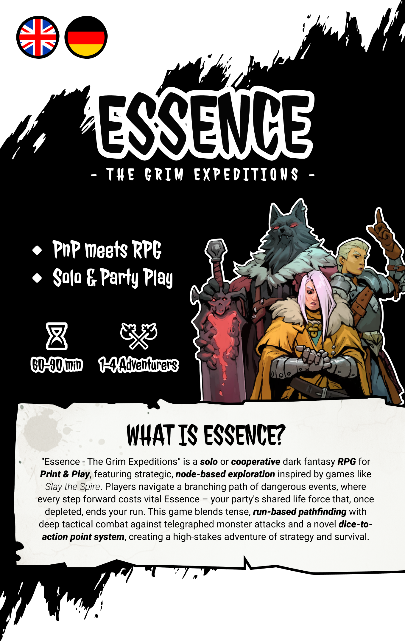 Essence - A Grim PnP RPG by FlorianFiedler - Gamefound