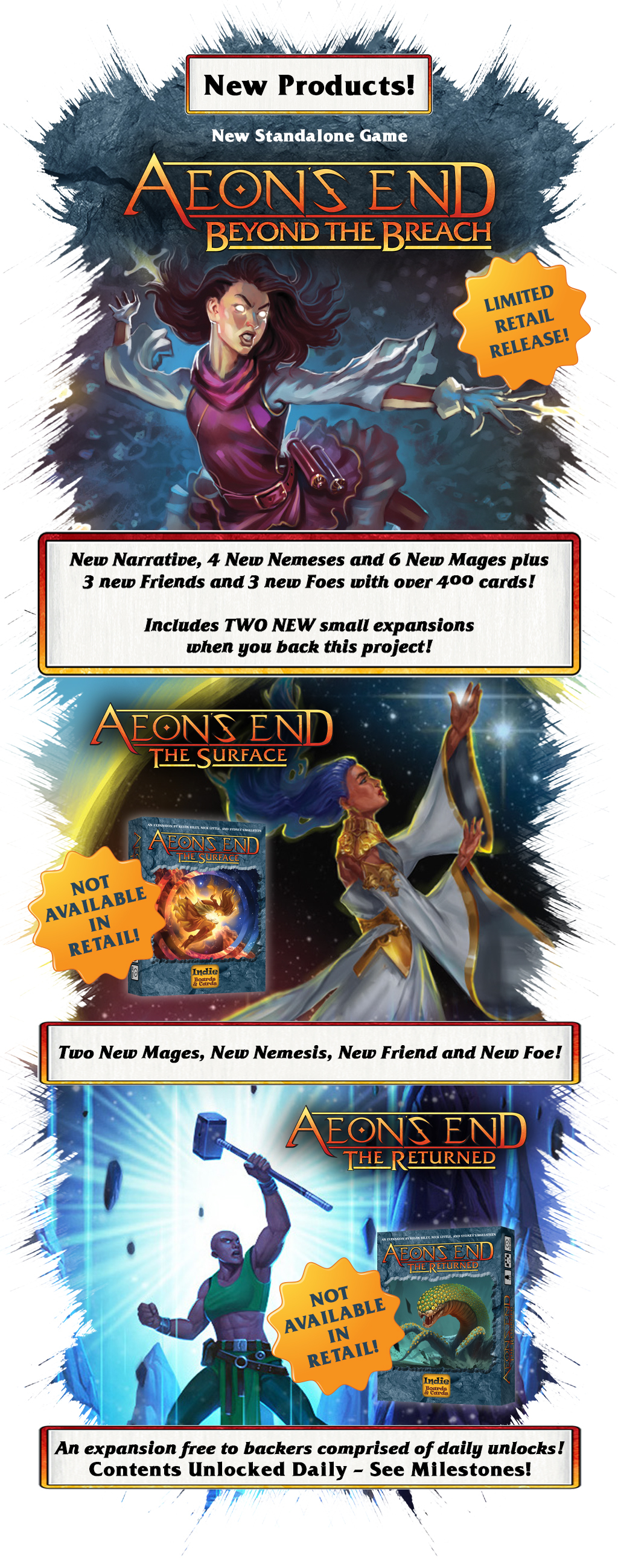 Aeon's End: Beyond the Breach by Indie Boards and Cards - Gamefound
