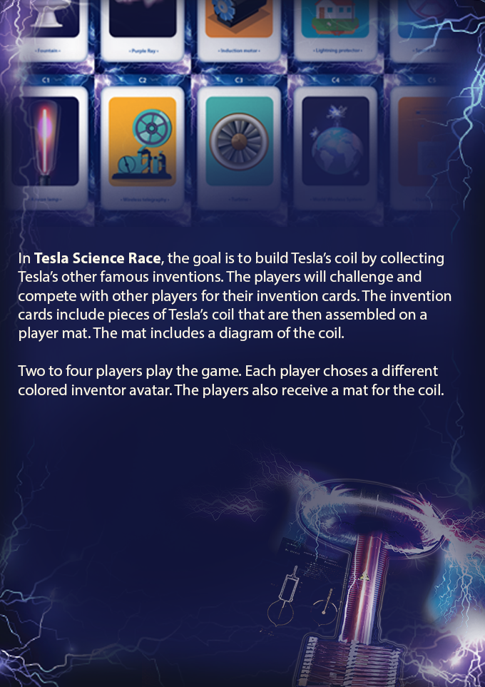 Tesla Science Race by Pertini - 6 copies of the game - Gamefound