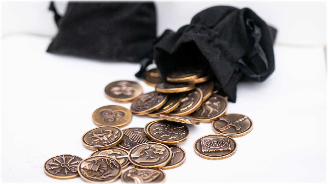 Metal RPG Class Coins - The Twelve Classes by SKULLS&SPIRALS - Gamefound