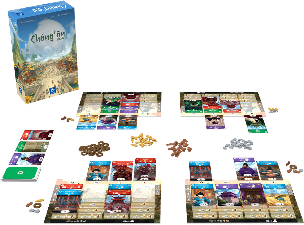 Chang'an - Revised Edition by Pendragon Game Studio srl - Gamefound