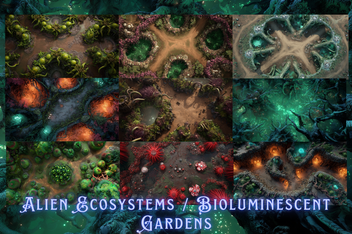 1100+ Sci-fi Battlemaps for TTRPG and VTT by Agnesagraphic - Gamefound