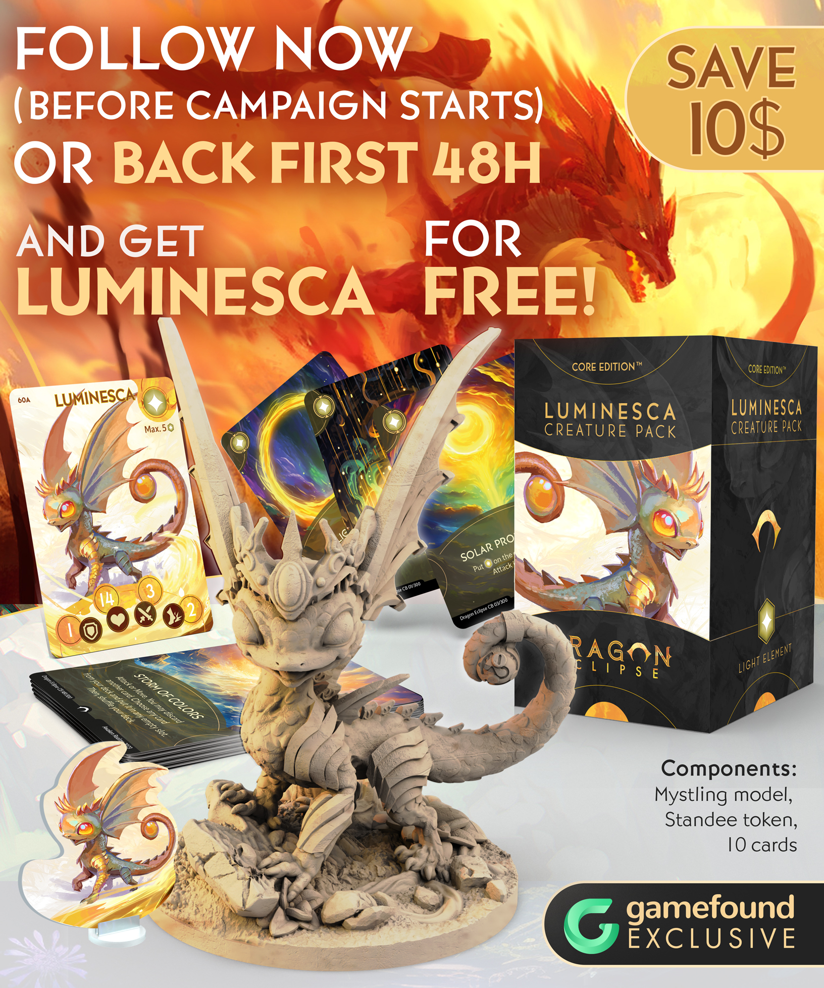 Dragon Eclipse by Awaken Realms - Day 1: We are founded! First Stretch Goal! - Gamefound