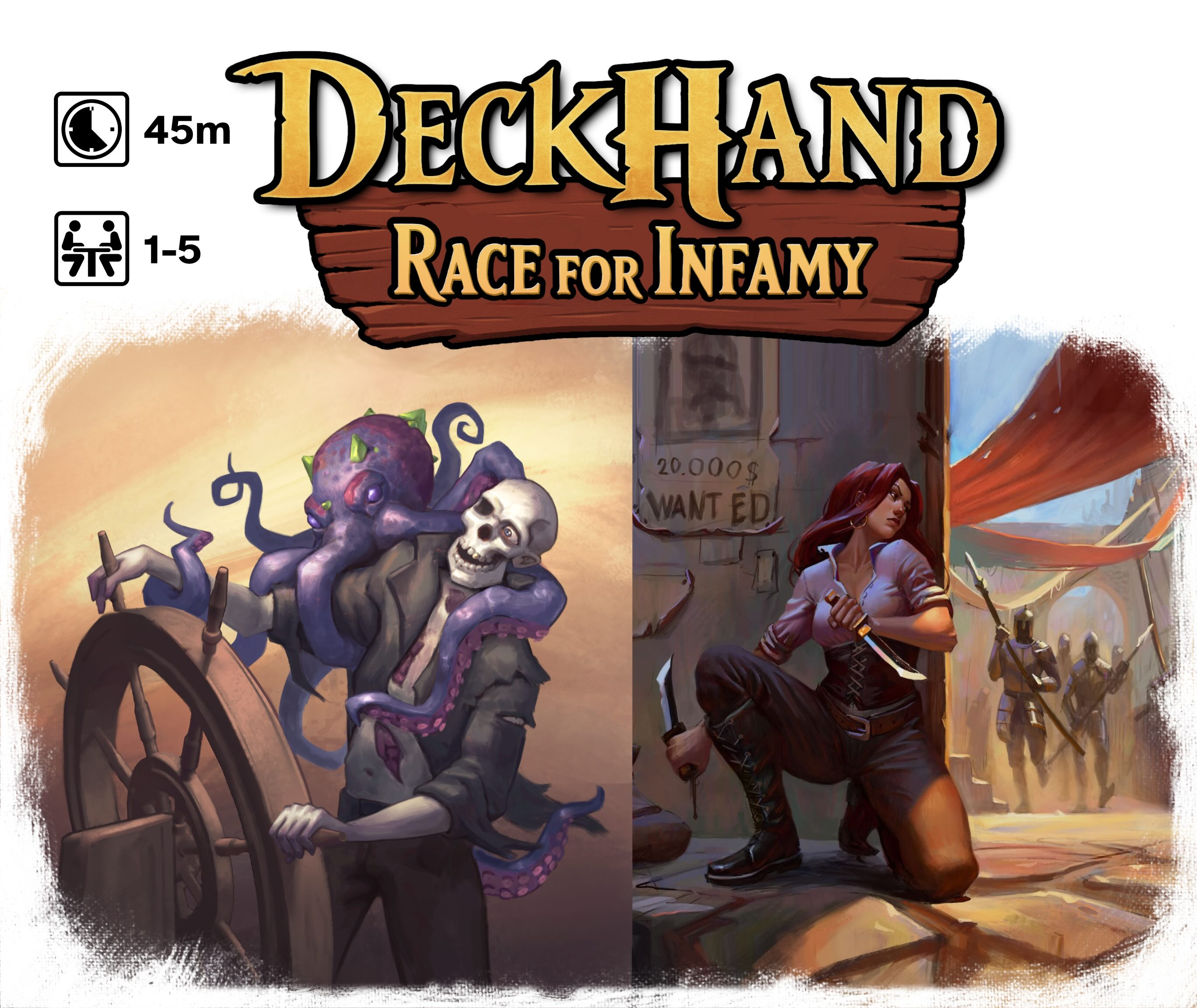 DeckHand: Race for Infamy by Batiste Bieler - Gamefound
