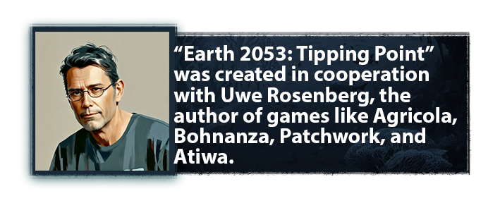 Earth 2053: Tipping Point - cooperative survival board game by Crimson ...