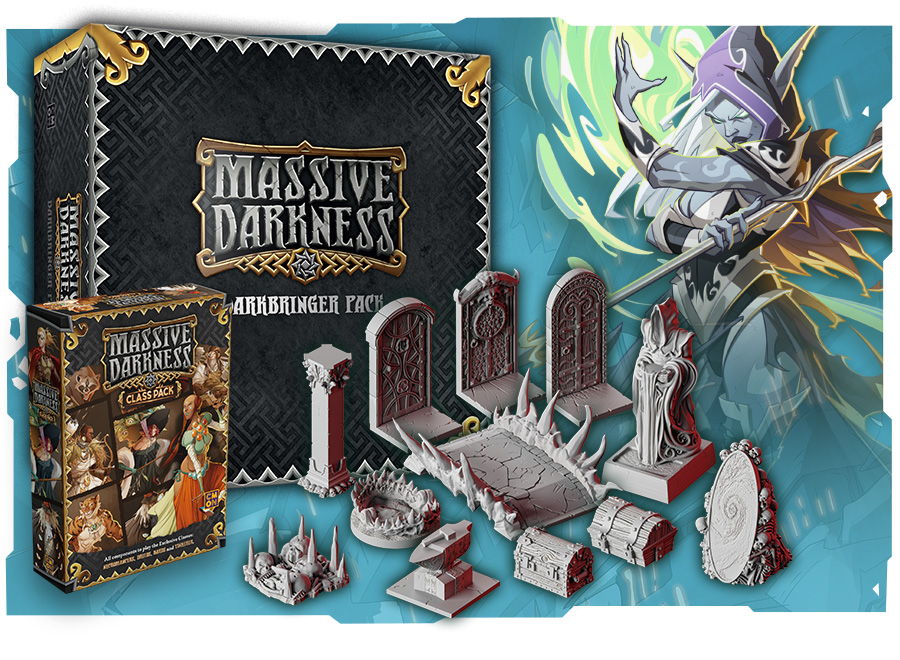 Massive Darkness: Dungeons of Shadowreach by CMON - We’re Funded! - Gamefound